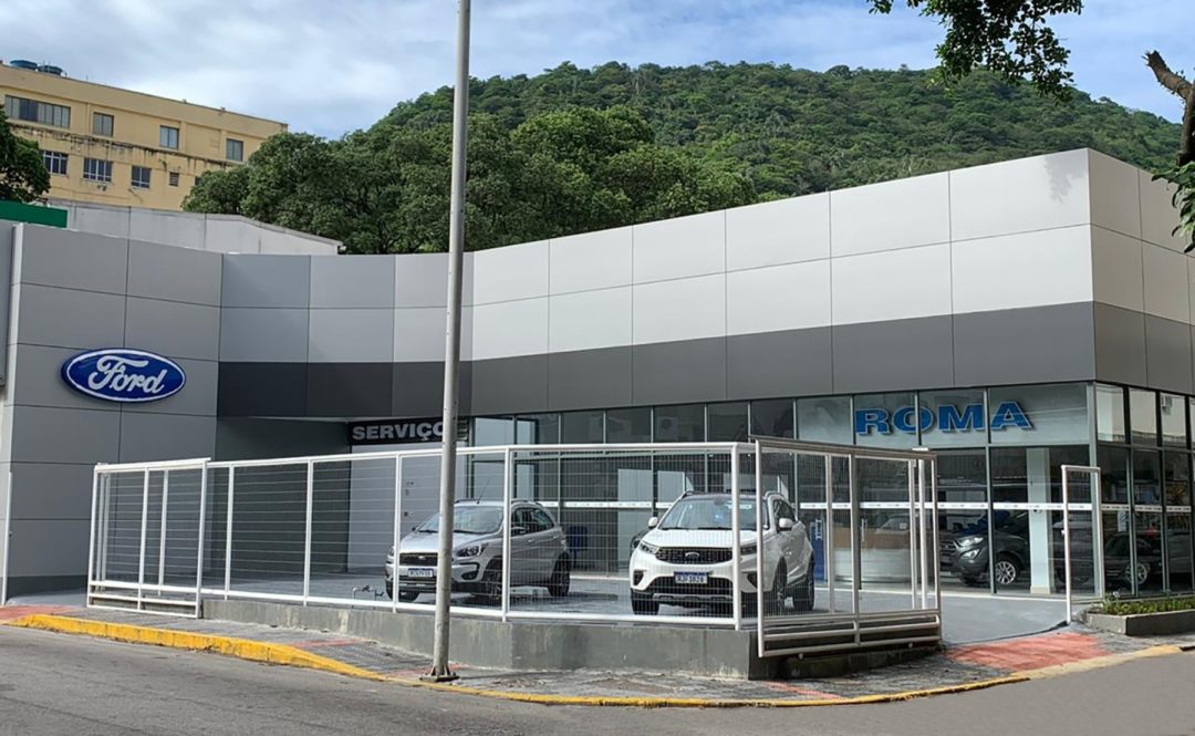 Ford inaugura a 1ª concessionária do RJ com novo padrão global ...