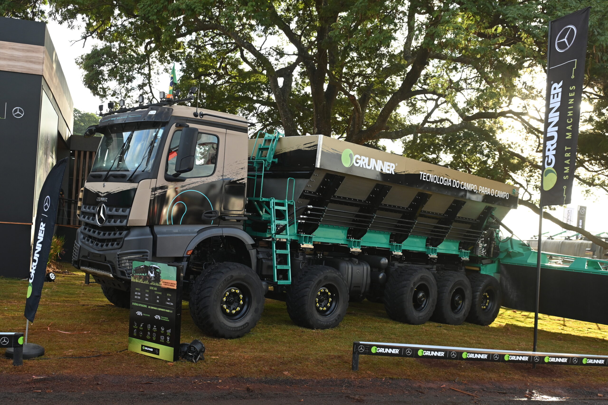 Mercedes-Benz and Grunner show the autonomous Arocs 10x4 – AutoIndústria