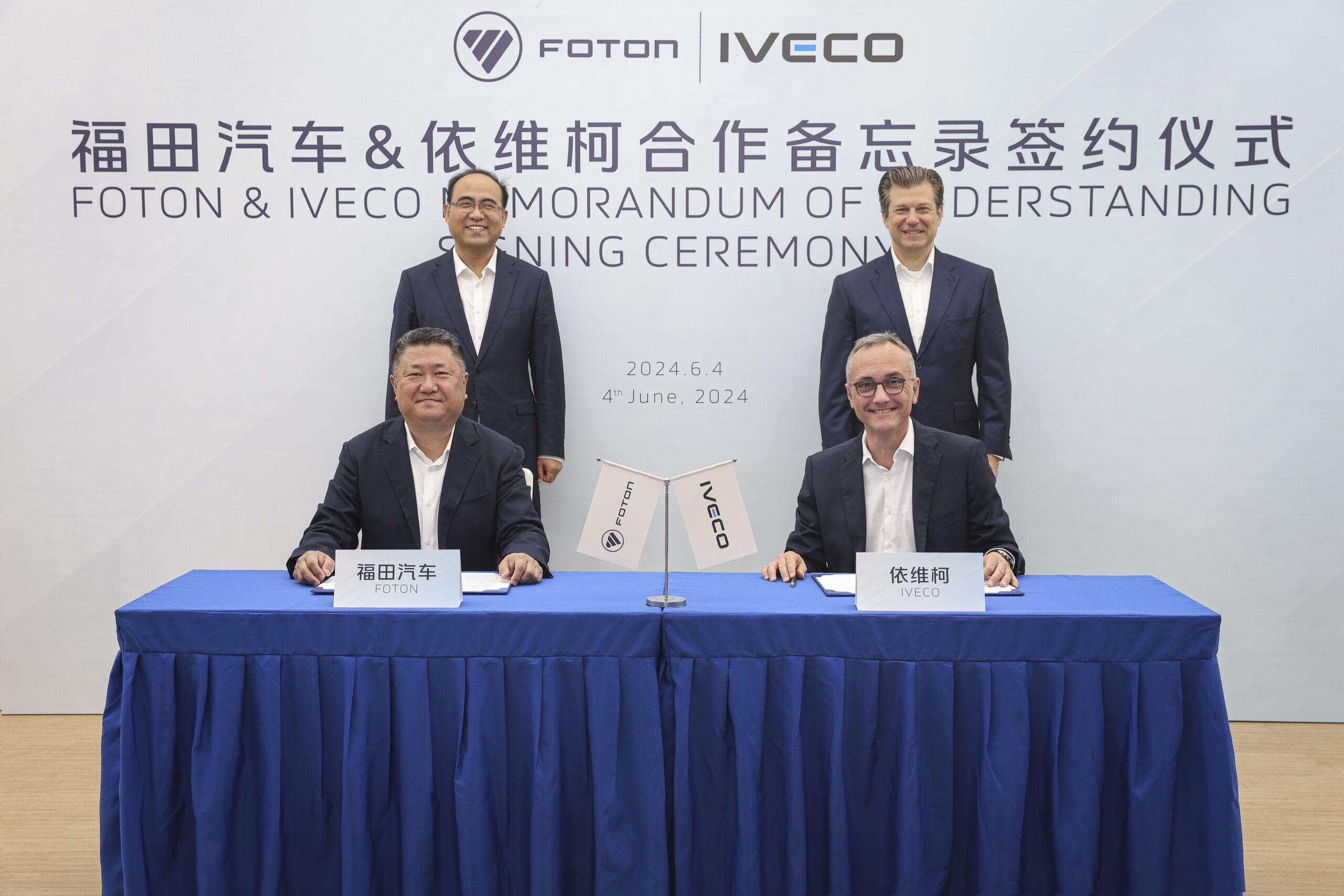 Iveco e Foton assinam acordo com reflexos na América do Sul – AutoIndústria
