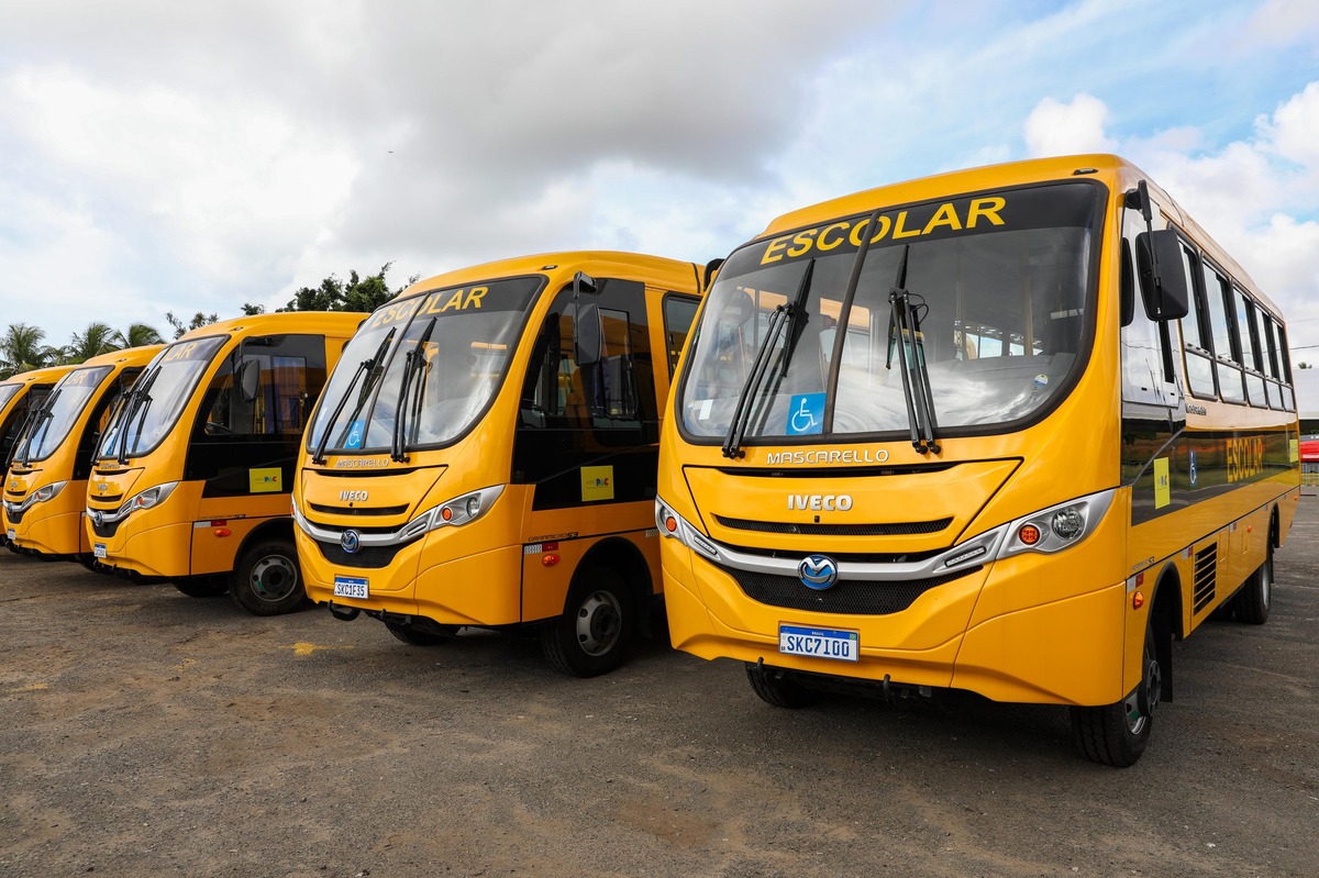 Iveco Bus fornecerá mais um lote de 82 ônibus escolares para a Bahia ...